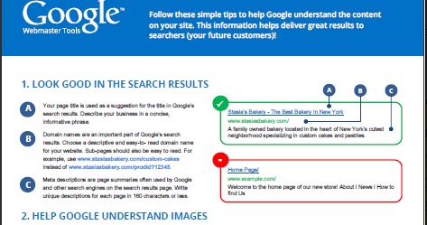 Msg3themessenger: Basic search engine optimization guide from google
