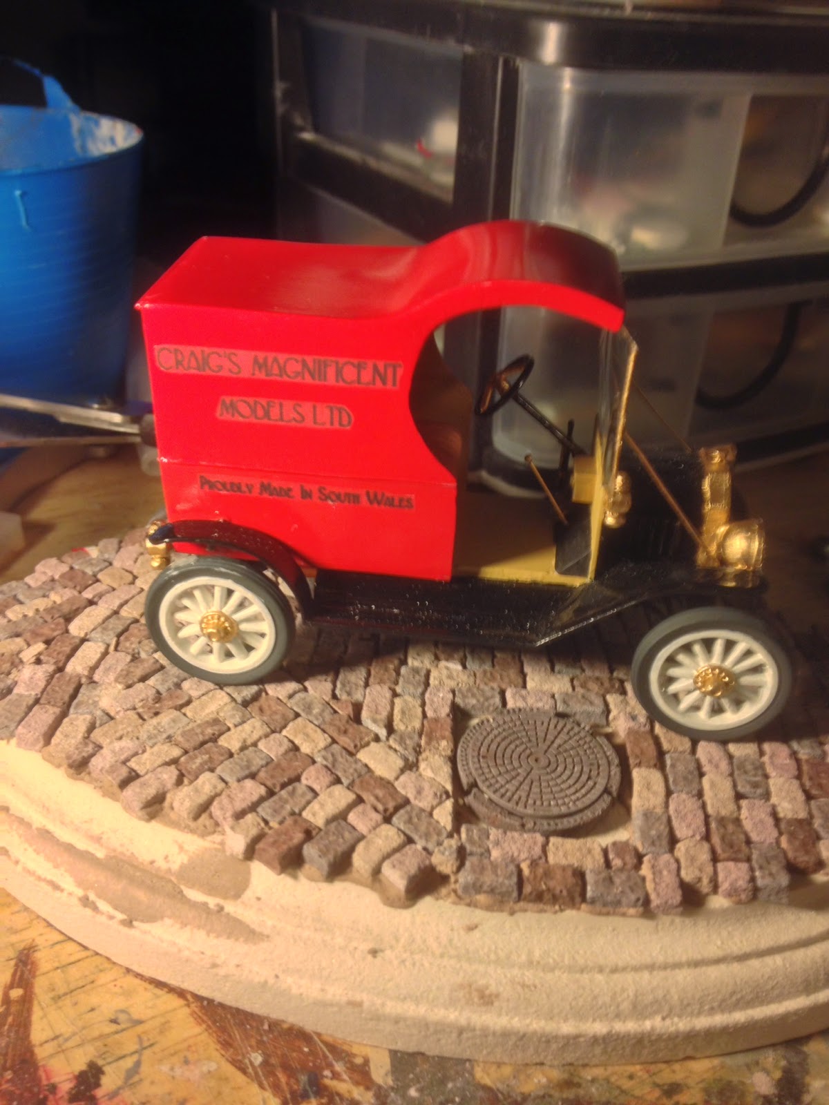 Scale Model Workbench: Ford model T conversion