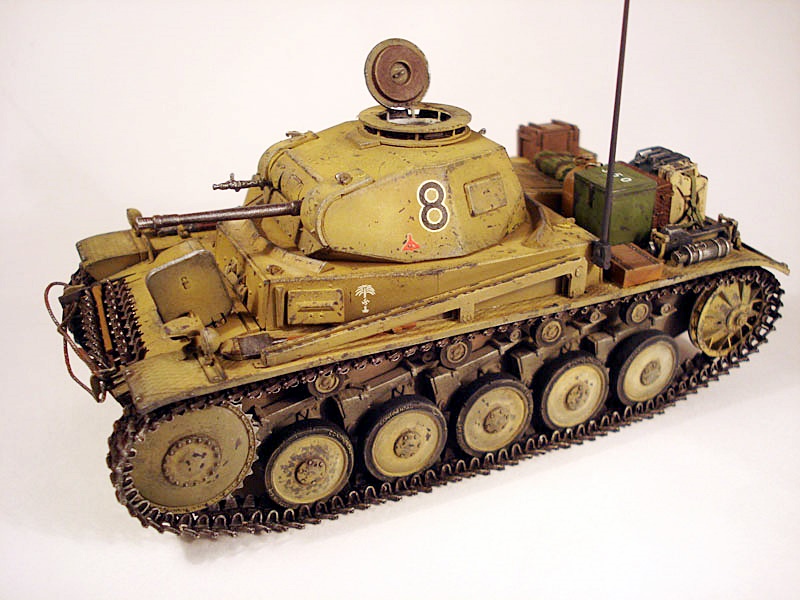 Gemerim - Militaria em Escala: Panzer II Ausf C DAK - 1/35