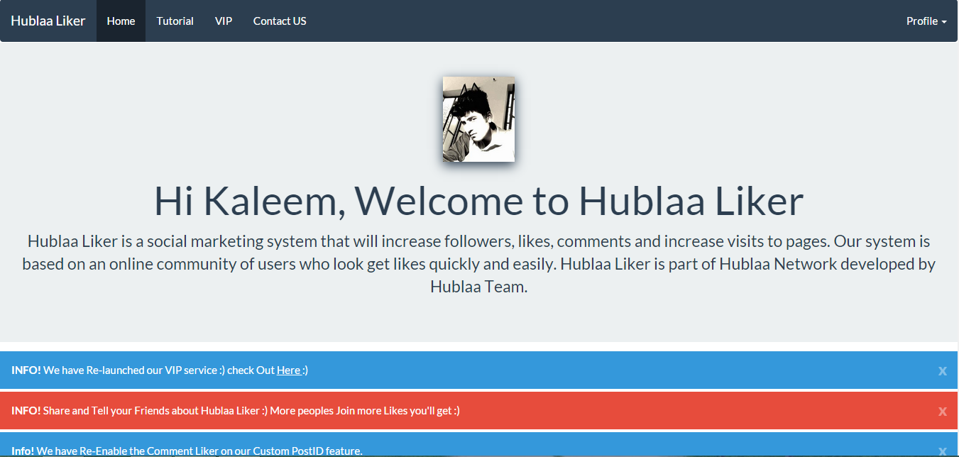 How To Use Hublaa Liker. | Tricks Corner
