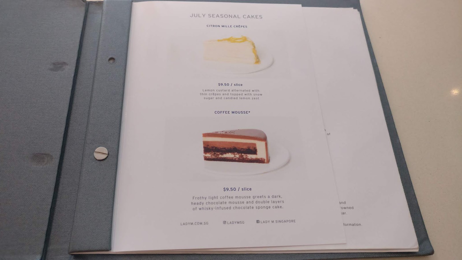 It's About Food!!: Lady M @ Orchard Central