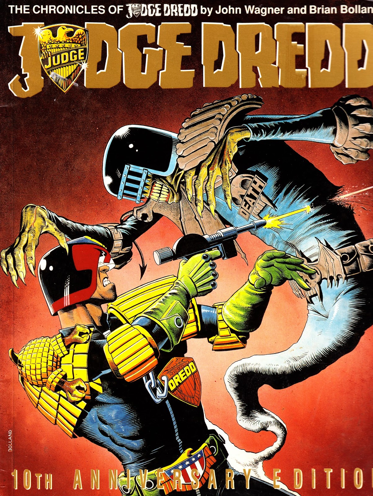 STARLOGGED - GEEK MEDIA AGAIN: 1991: JUDGE DREDD VOLUME 1 10TH ...