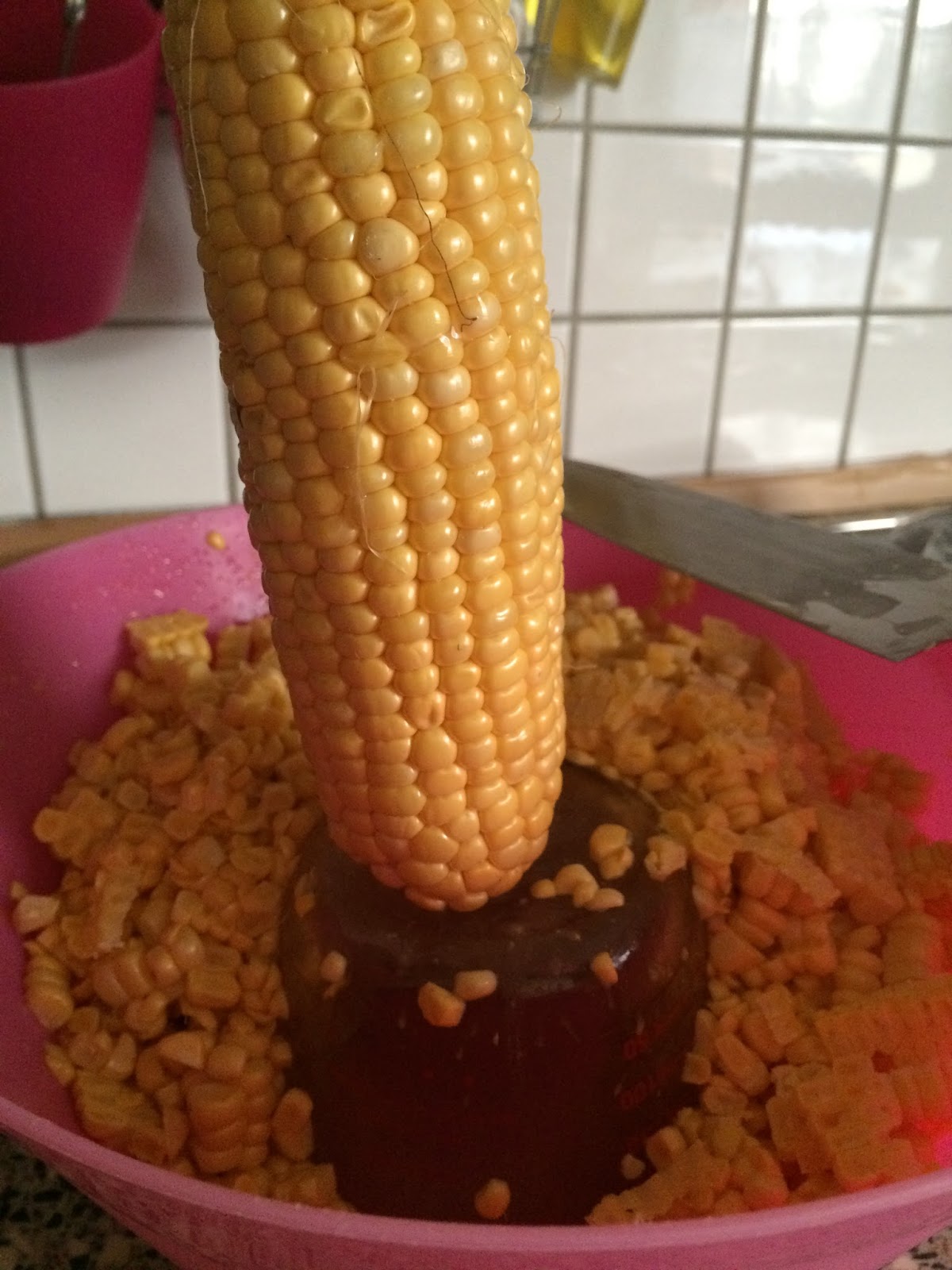 Mi aventura en la cocina: Desgranar un elote