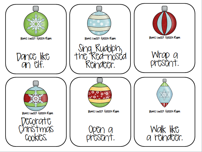 Decorating the Tree: Following Directions *Freebie*