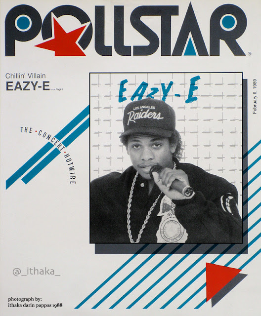 Ithaka Darin Pappas: Photographer: EAZY E: Cover Of POLLSTAR Magazine ...