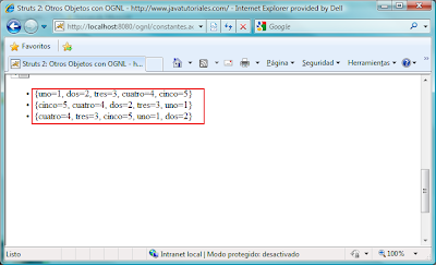 Tutoriales de Programacion Java: Struts 2 - Parte 2: OGNL