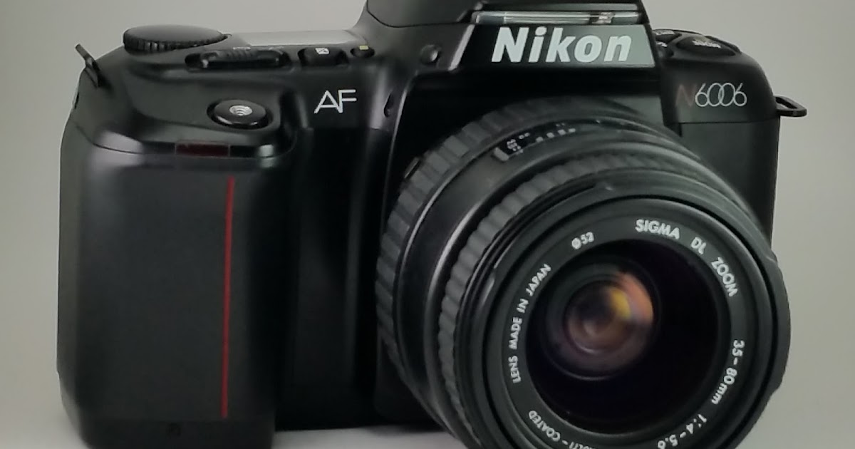 As Minhas Câmaras: Nikon N6006 (1990)