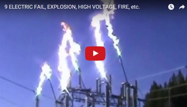Watch Video: High Voltage Explosion (110,000Volt, 50Hz). | Electrical ...