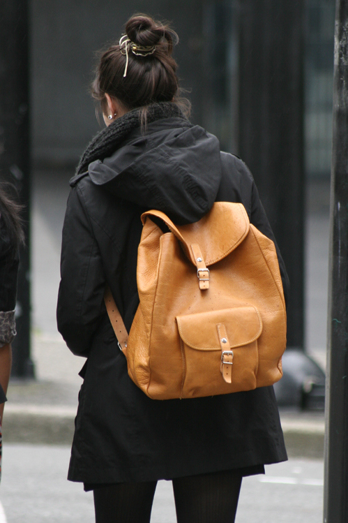styledeityinathens: Street Style - Backpack