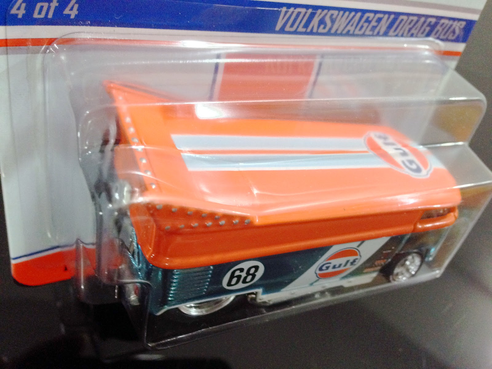 Hot Kustoms Mini Cars: 2014 RLC Gulf Racing Drag Bus