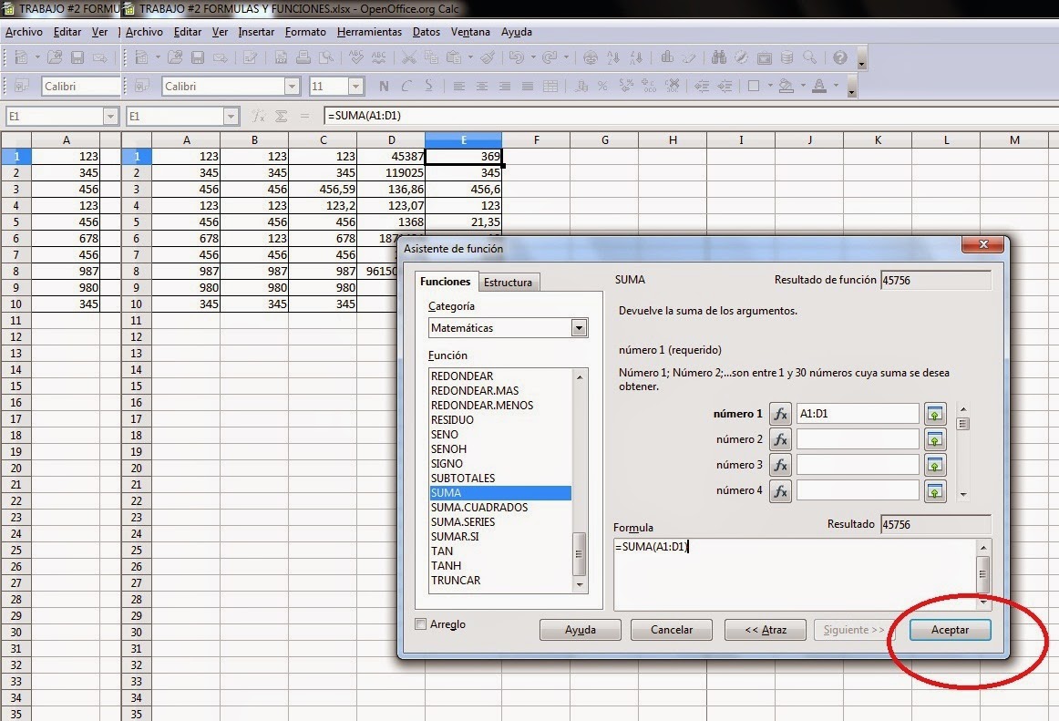 GBI NERD : FUNCIONES EN EXCEL