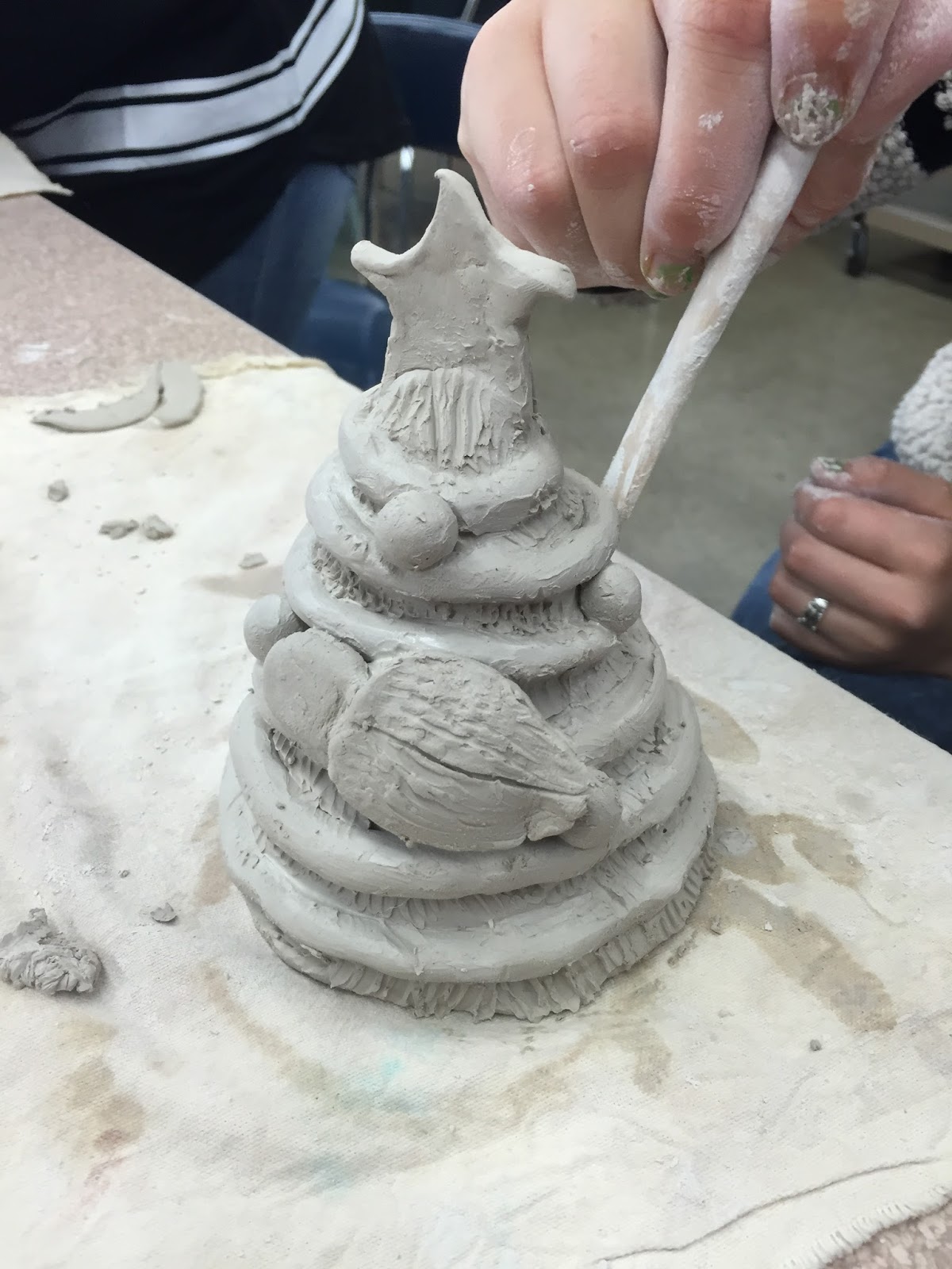 I Heart Art: 7th Grade Coil Pottery