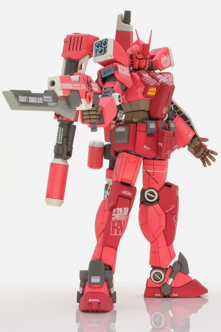 GUNDAM GUY: HGBF 1/144 Gundam Amazing Red Warrior - Customized Build