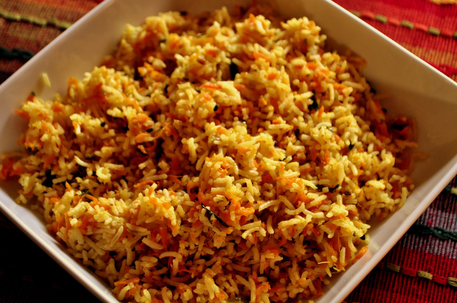 Spice Infused: Carrot Rice