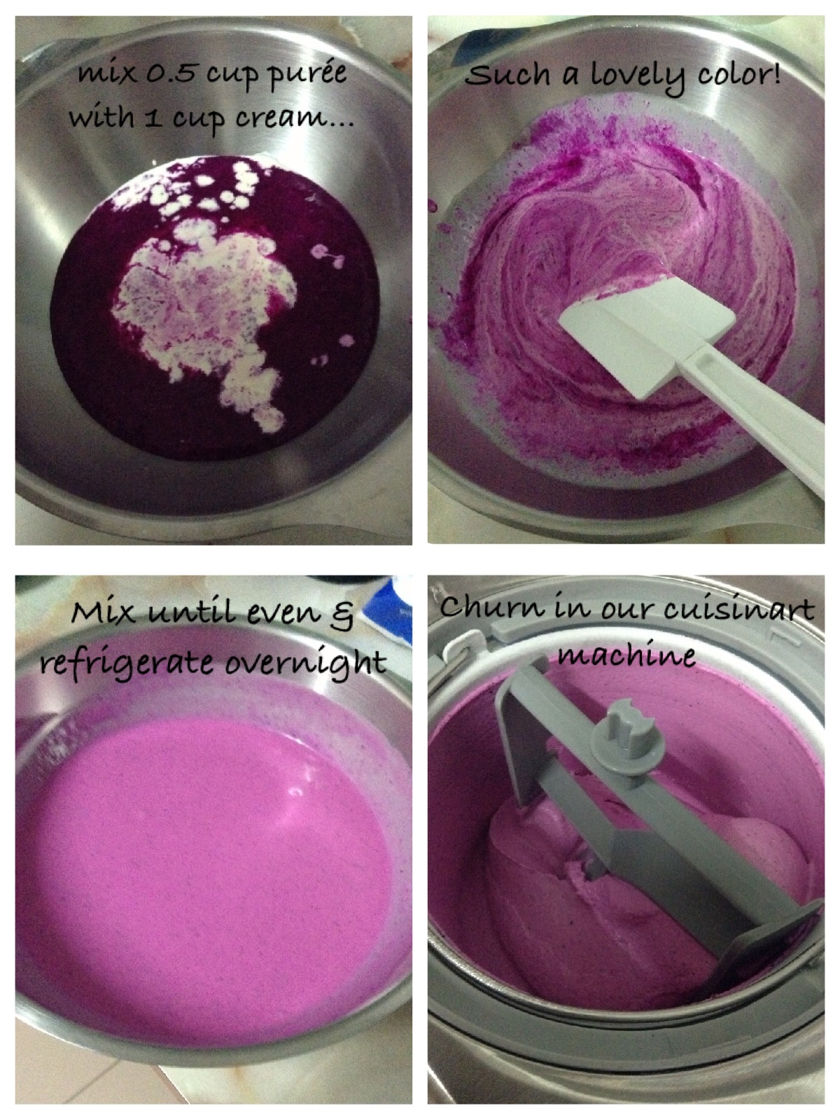 冰 Chillin': Dragon Fruit Ice Cream