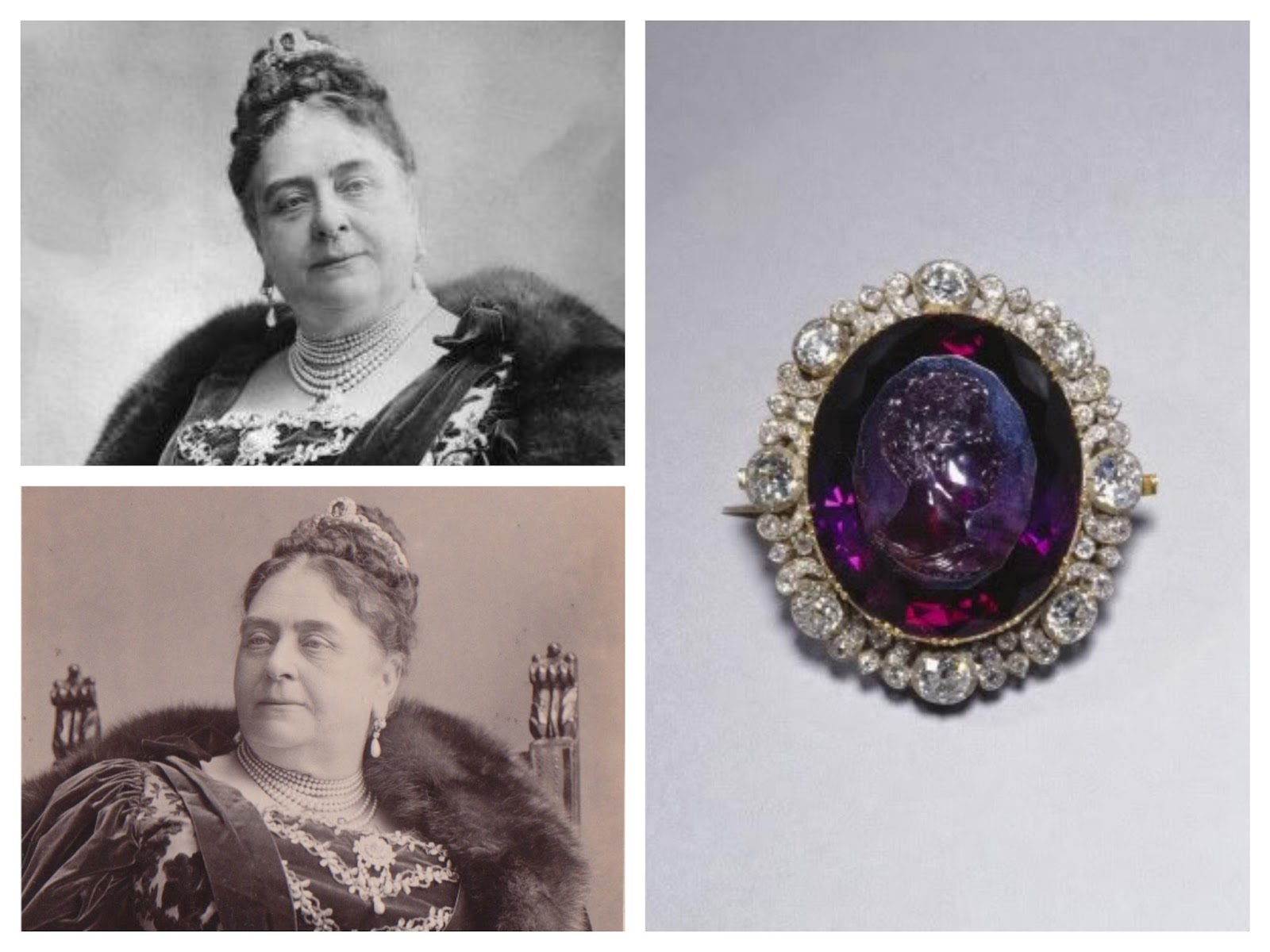 Königliche Juwelen: Das Teck Crescent Tiara Set