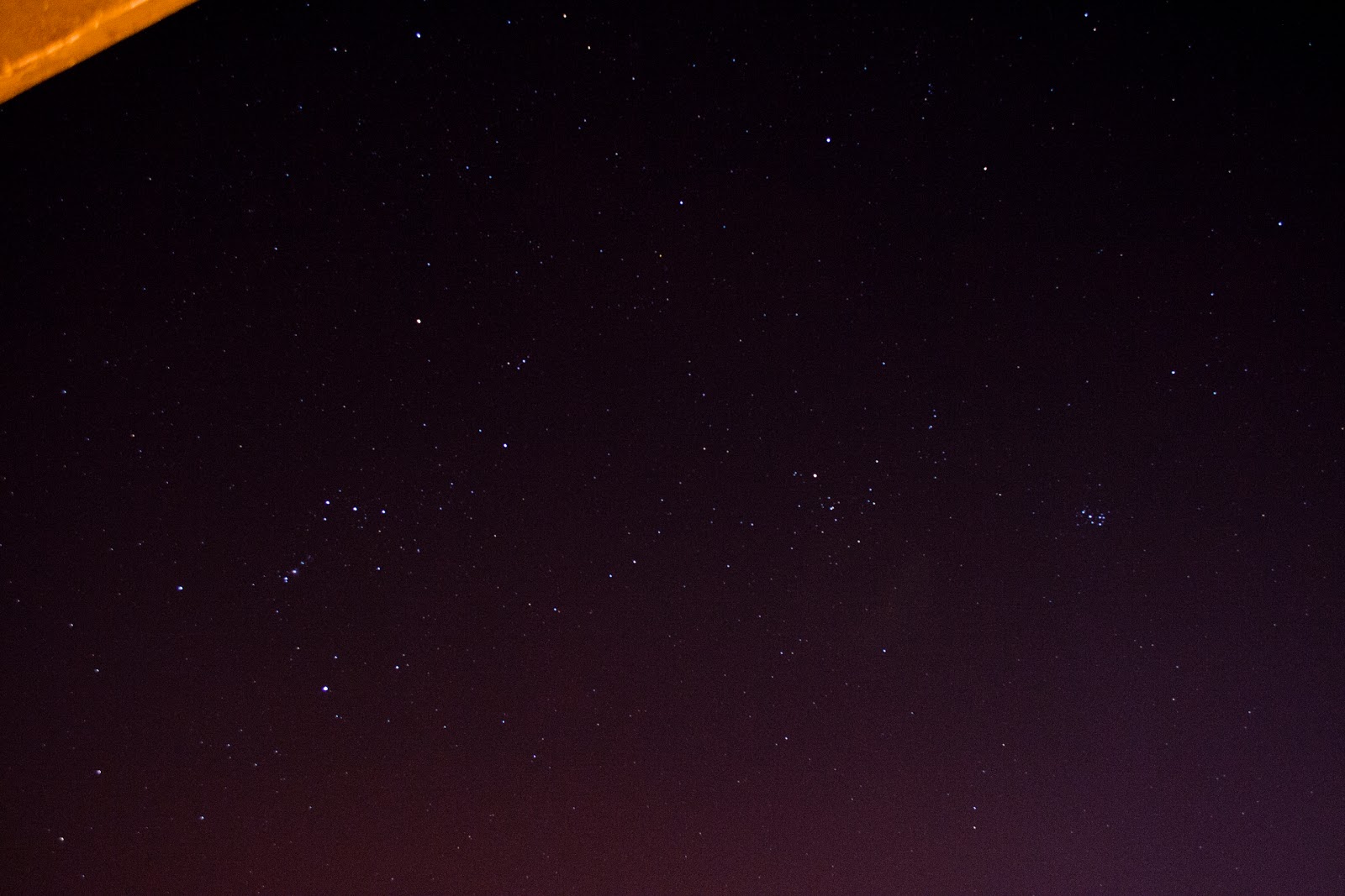November Morning Sky ft. Orion and the Seven Sisters [Stellar Neophyte ...