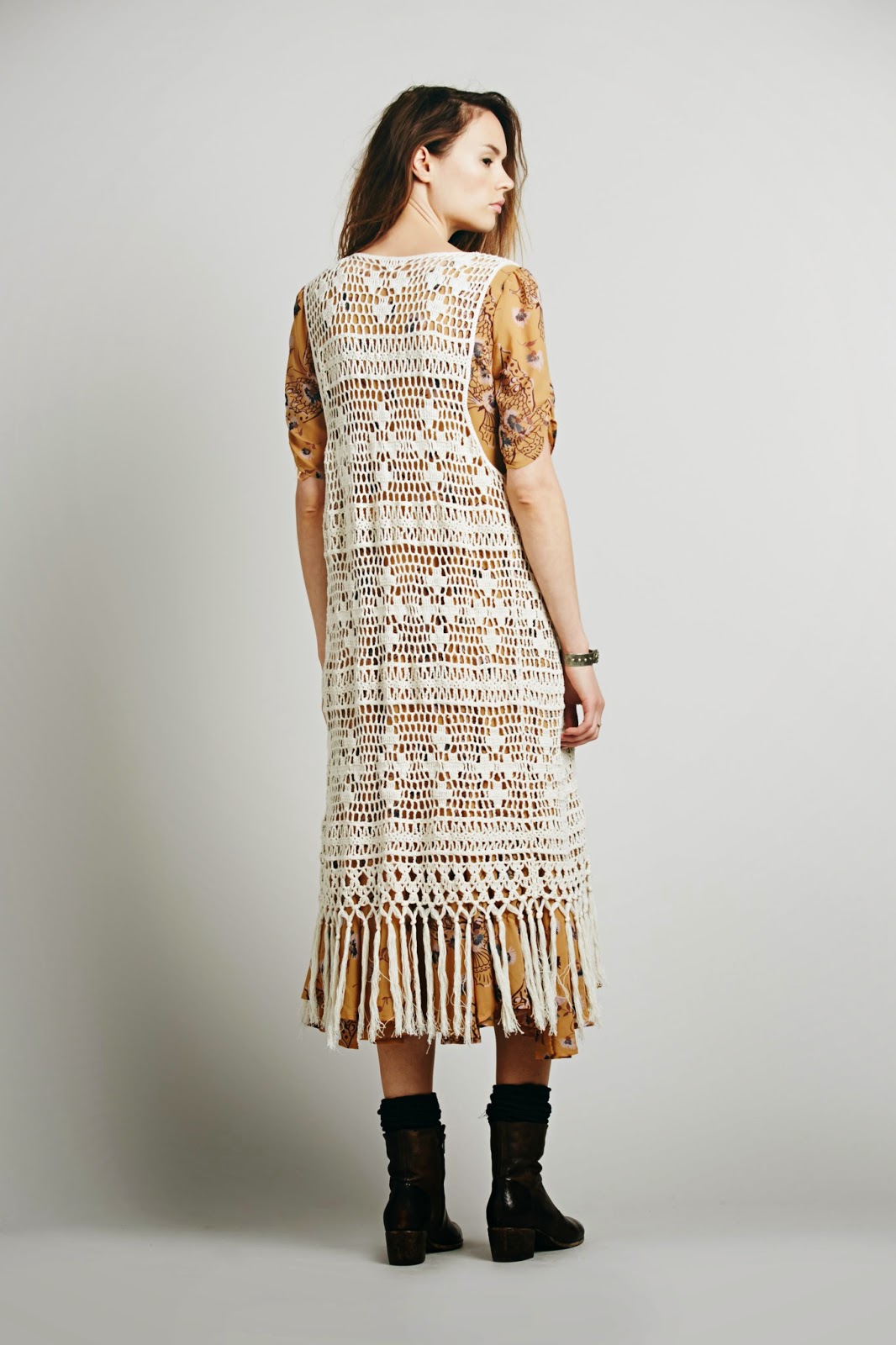 Crochetemoda Blog: Colete de Crochet