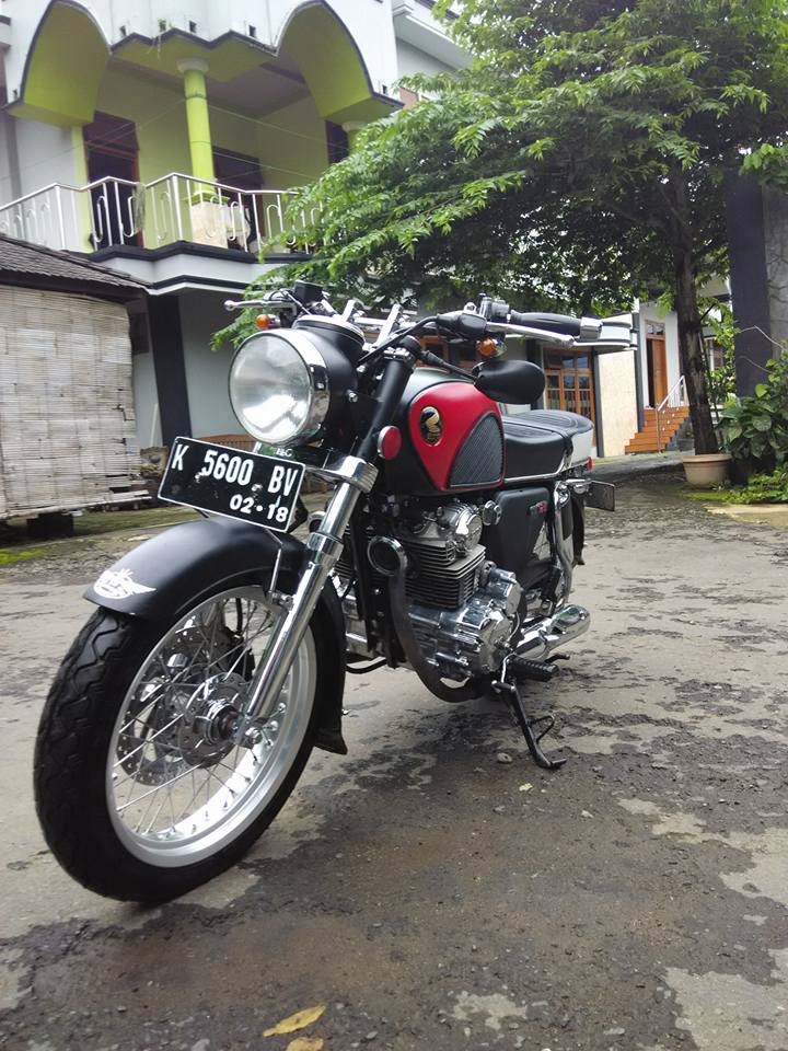 Foto Modifikasi CB Bagong Basic Megapro Twin Keren