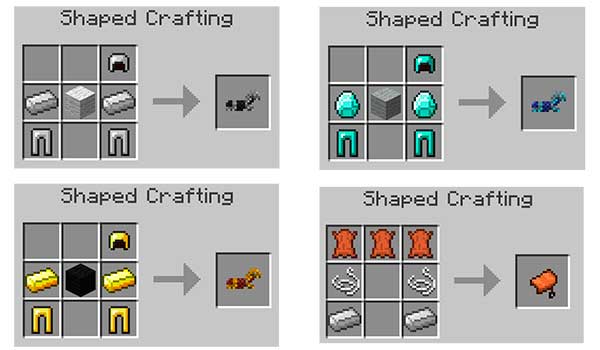 ¿Como craftear una montura en Minecraft?