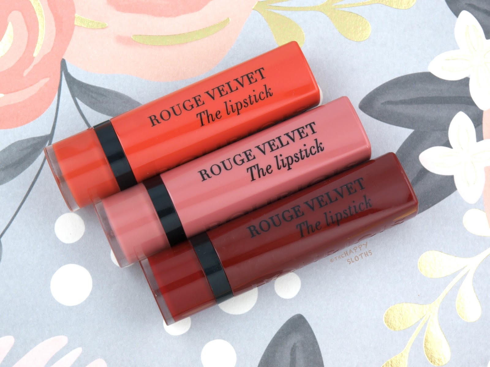 Bourjois | Rouge Velvet The Lipstick: Review and Swatches | The Happy ...