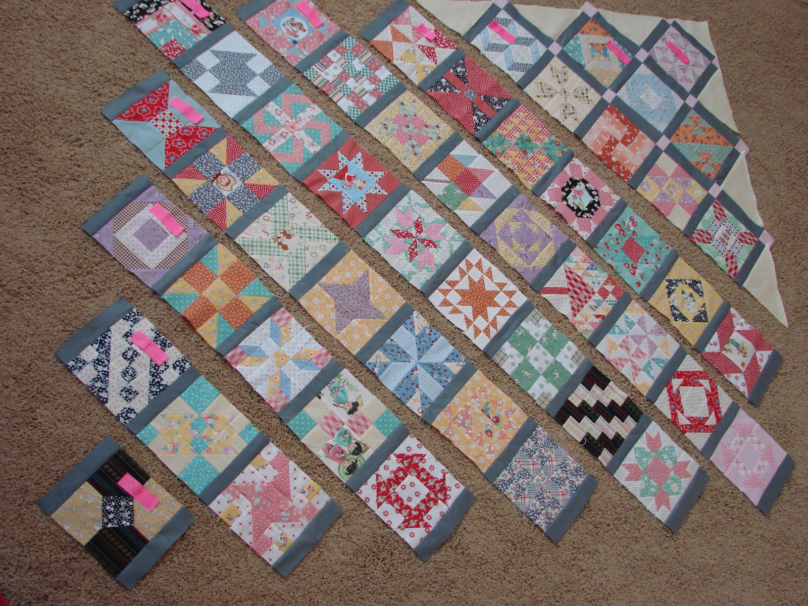 dream quilt create: The Farmer's Wife Quilt Along