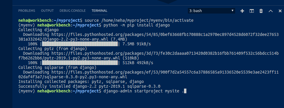 Beginner's Guide: Starting a Django Project in Visual Studio Code Beginner's Guide: Starting a Django Project in Visual Studio Code