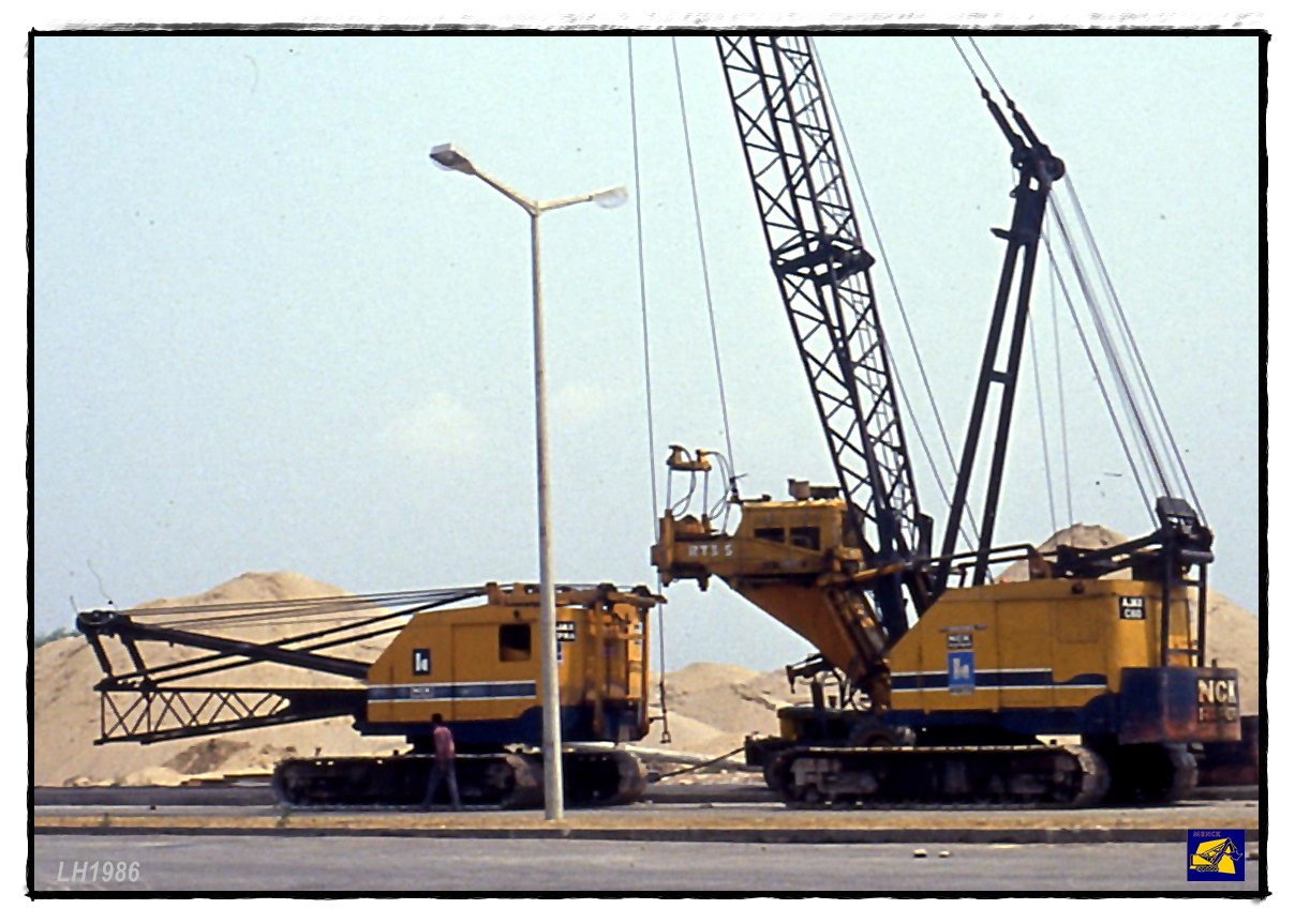 Bagger Galerie Construction Machines: NCK-Rapier Ajax C60 und Ajax C75A ...