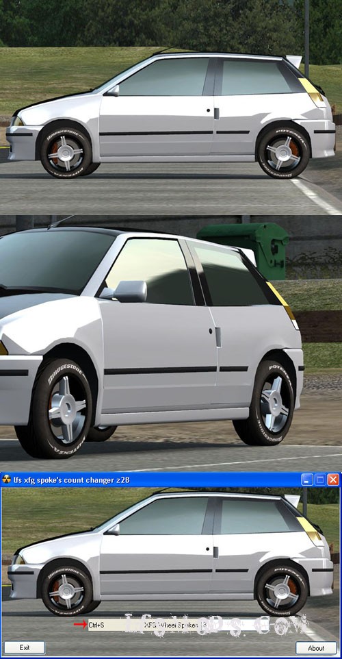 LFS- School Style™ 2012: LFS XFG Spoke