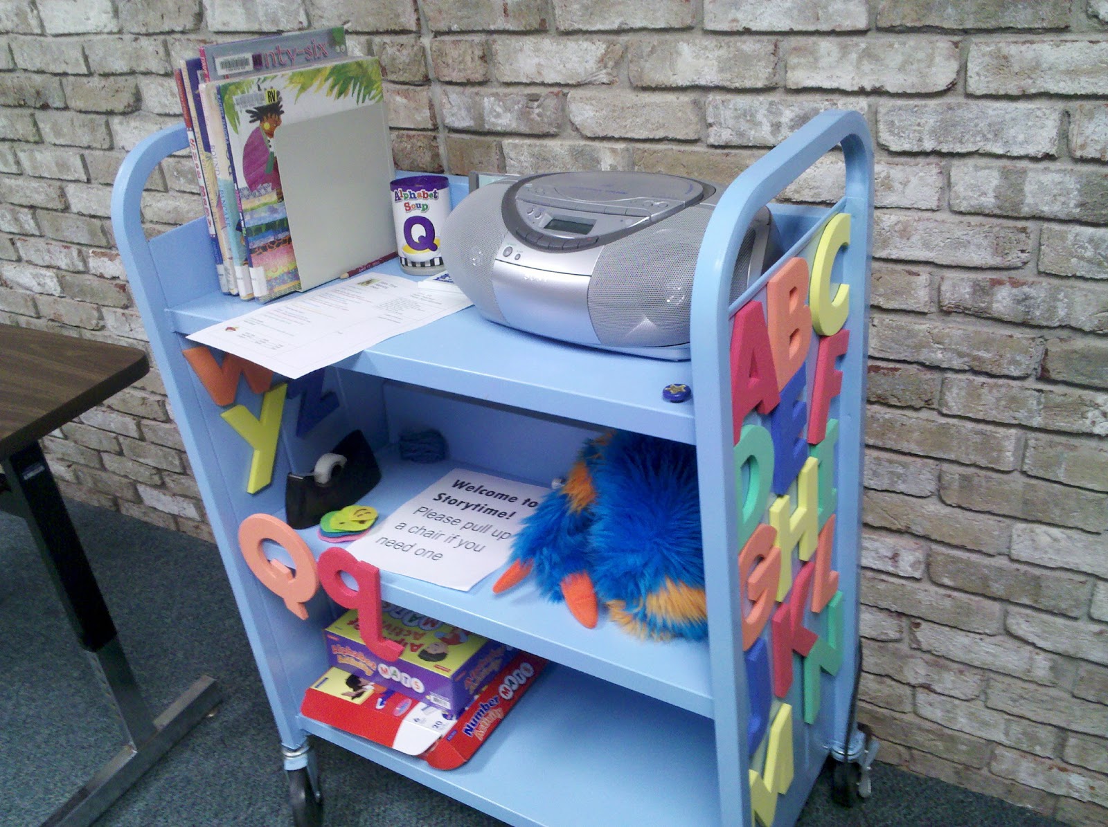 Future Librarian Superhero: Storytime Set Up