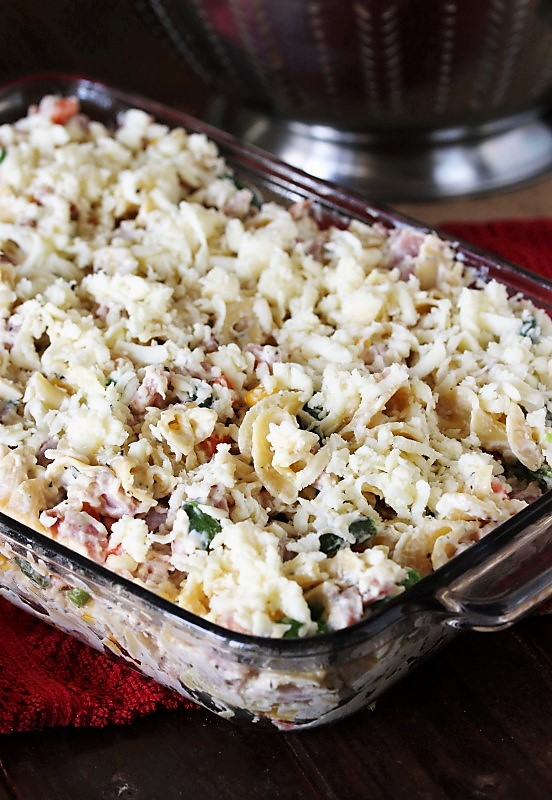 Leftover Ham & Noodle Casserole | The Kitchen is My Playground