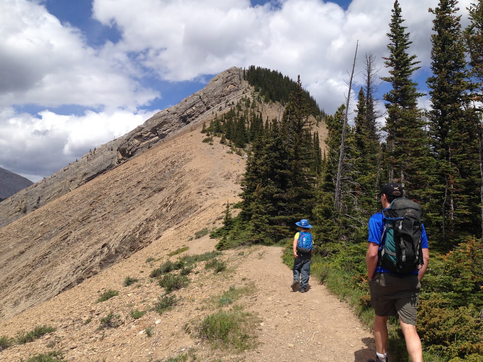 Family Adventures in the Canadian Rockies: First Summits - Nihahi Ridge ...