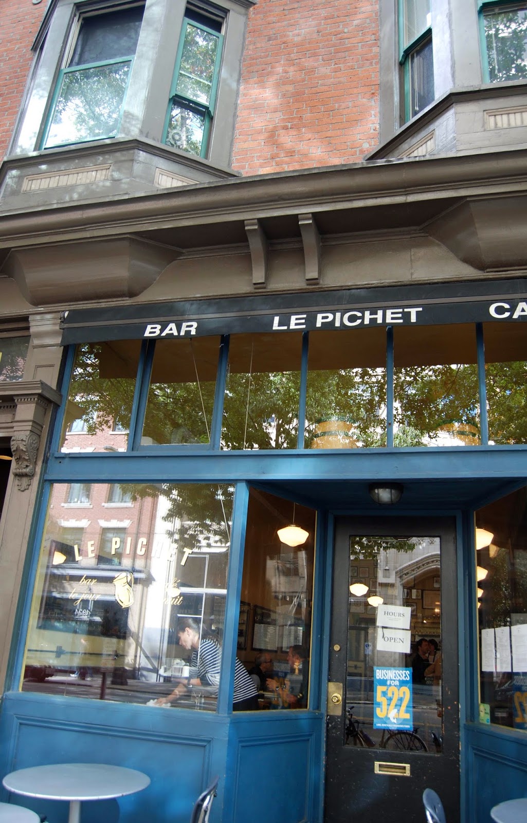 A Birthday Lunch at Le Pichet