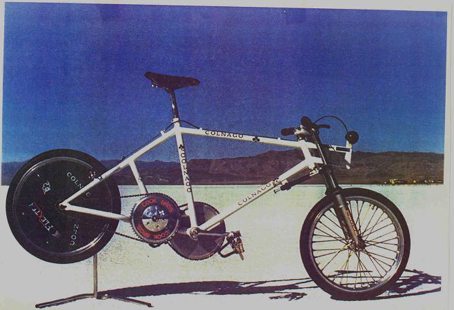 Enhanced Yell bicycle movement: 174.79 MPH Fred Rompelberg