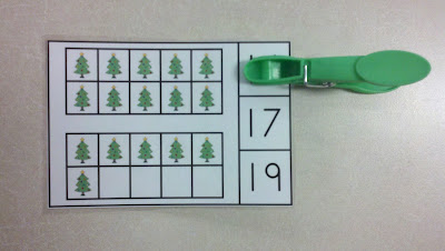The Best of Teacher Entrepreneurs: Christmas Tree Ten Frames Math FREEBIE