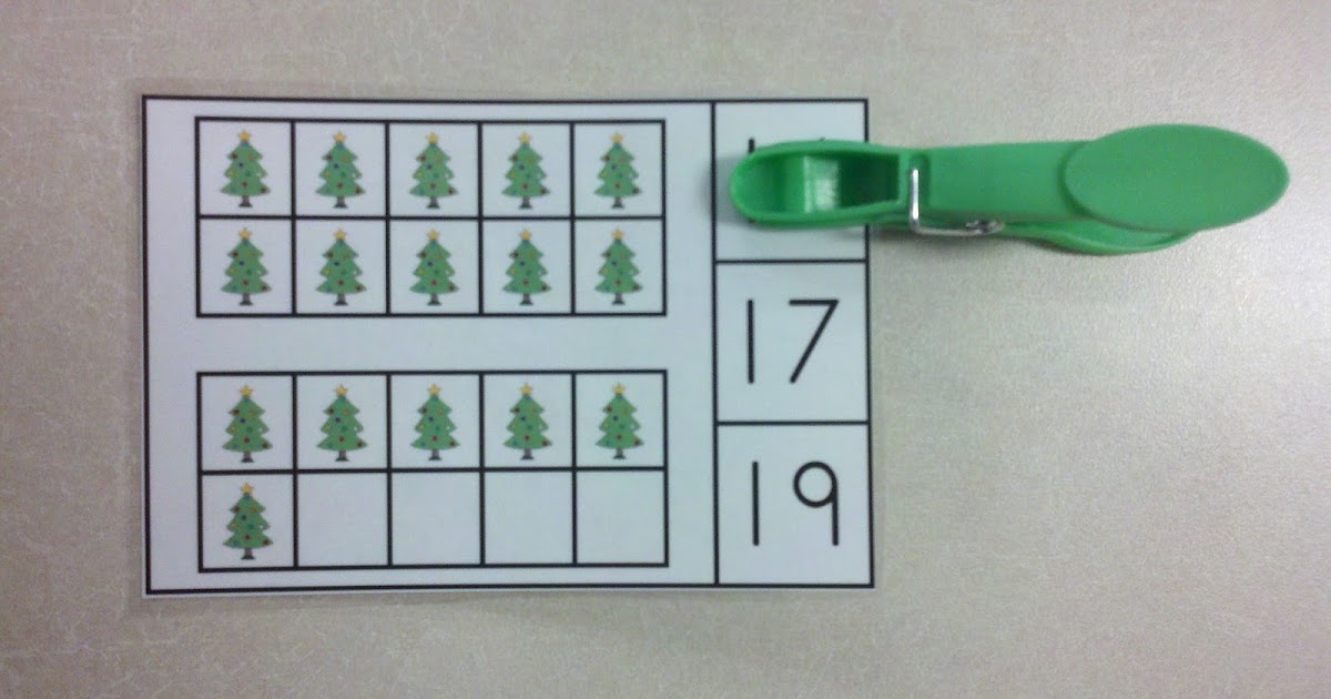 The Best of Teacher Entrepreneurs: Christmas Tree Ten Frames Math FREEBIE