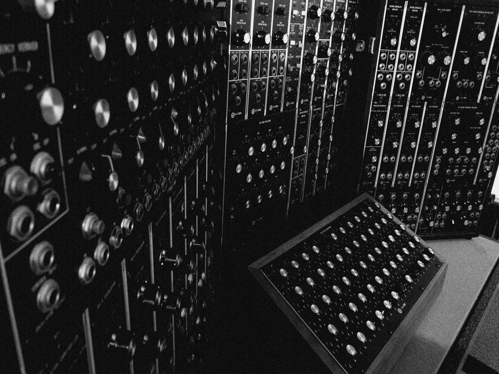 MATRIXSYNTH: Moog III owned by Isao Tomita