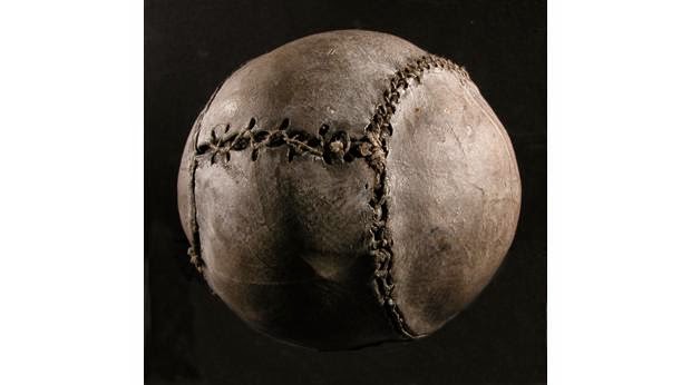 daily timewaster: World's oldest soccer ball