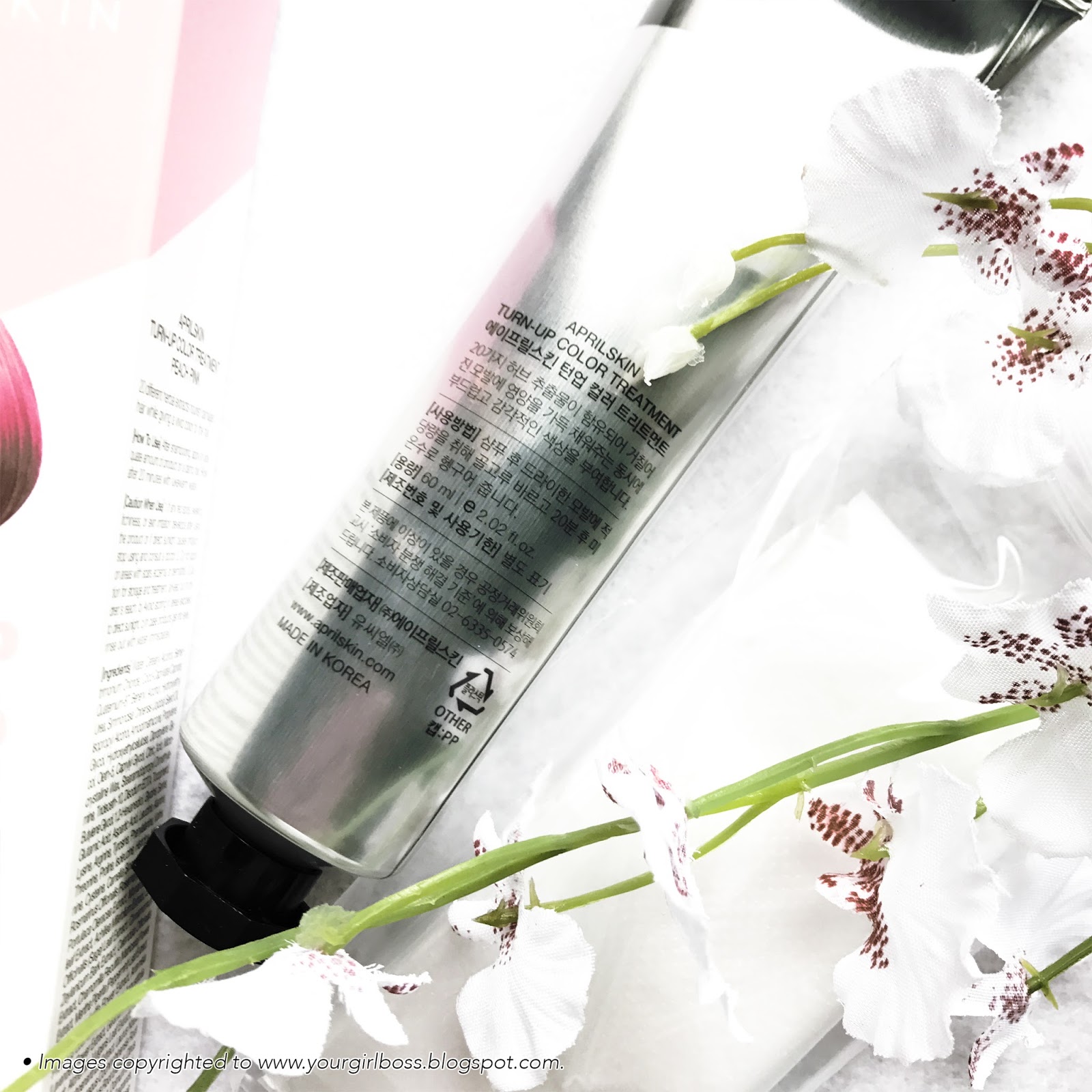 April Skin Turn Up Colour Treatment Hair Dye Review - Jean Kuah's ...