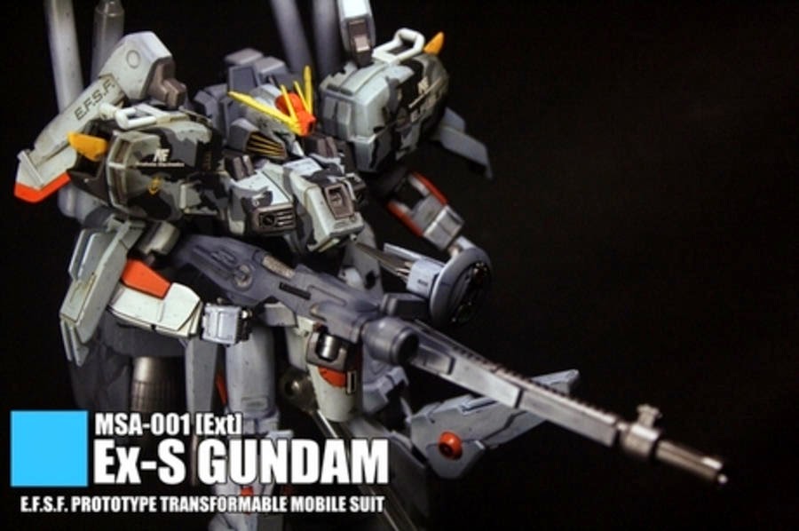Custom Build: HGUC 1/144 Ex-S Gundam