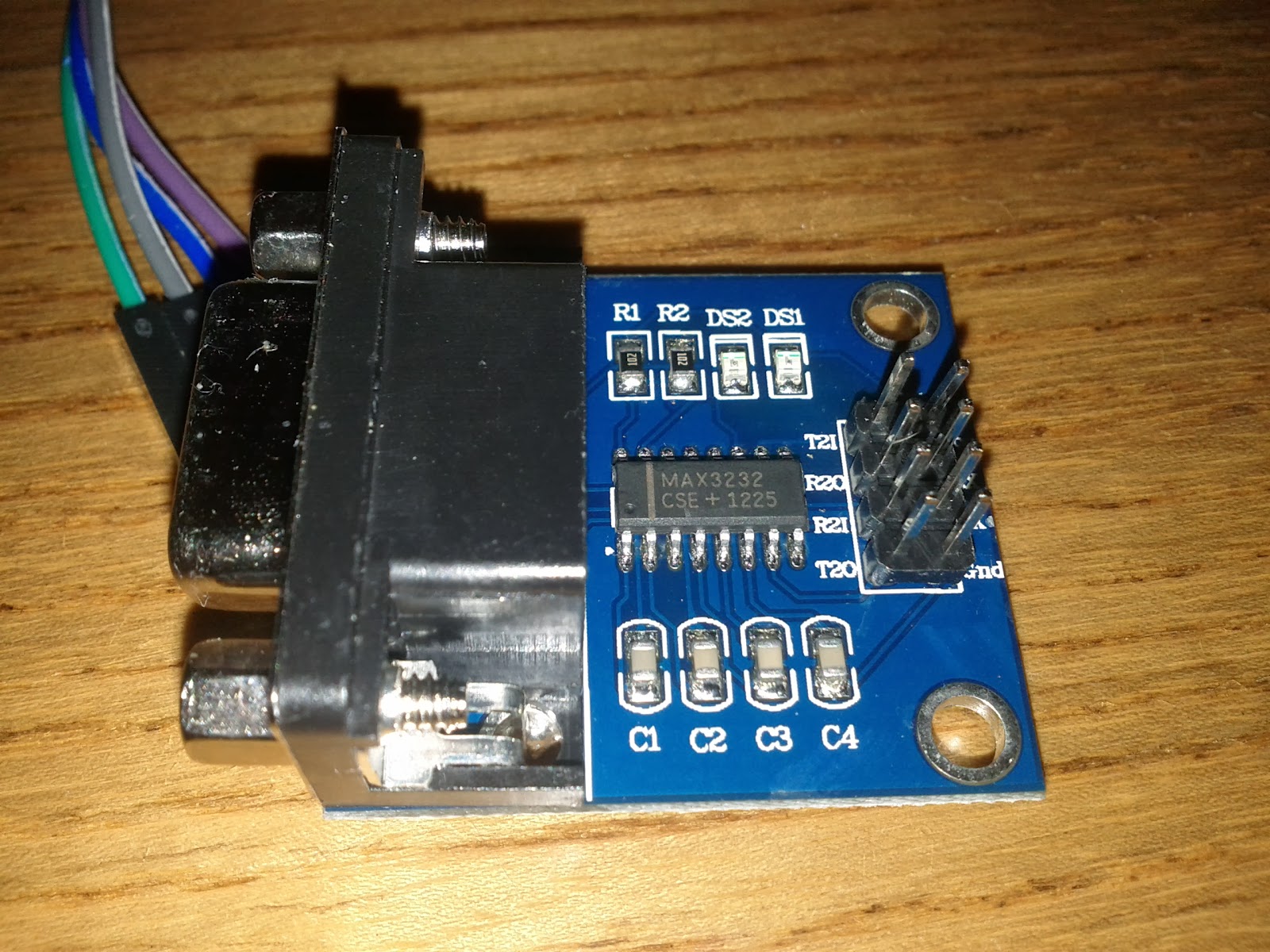 Dhob Iu5sgn Rs232 Ttl Su Arduino Con Max3232