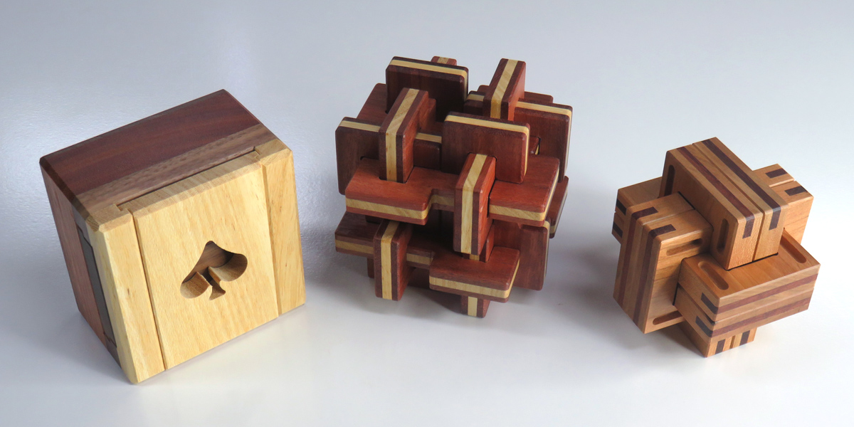 Pluredro blog: Spade Case and two burr puzzles