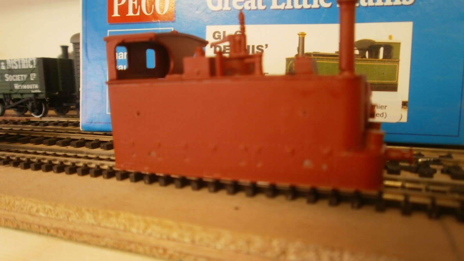 Dorset Railway Modelling: 009 Tram Loco.