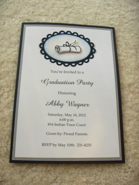 Crafty "Magra": Graduation Invitations