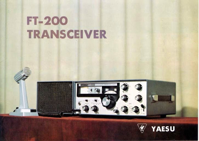 iv3hls ham radio tales: Yaesu FT-200 - Il piacere delle valvole!