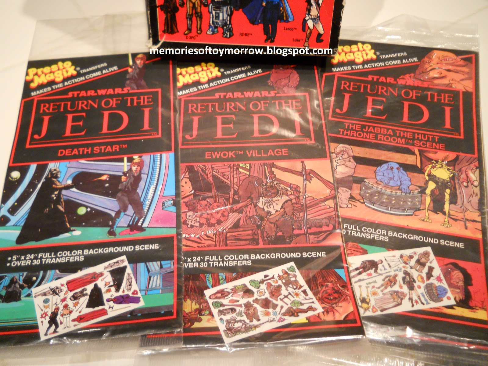 Memories of Toymorrow: Star Wars Return of the Jedi ROTJ Presto Magix ...