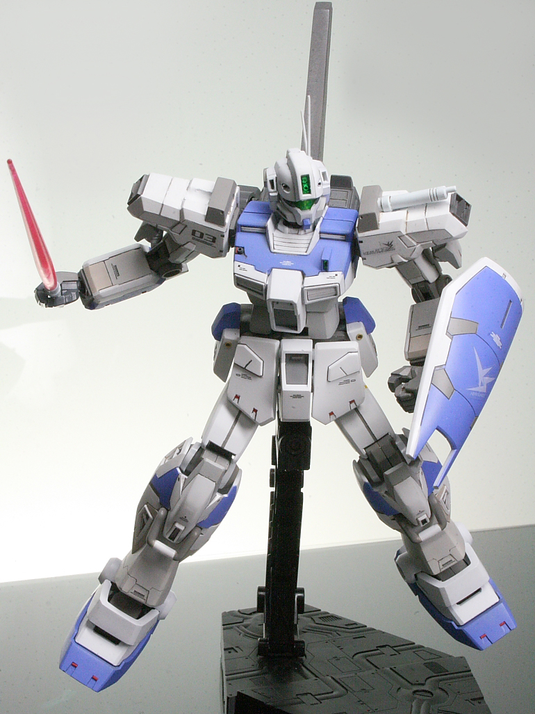 GUNDAM GUY: 1/144 RGM-79N GM Custom [WAGTAIL TYPE-G] - Customized Build