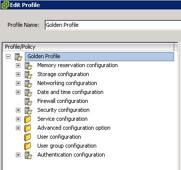 VMware Host Profiles - Detailed View -Part 1