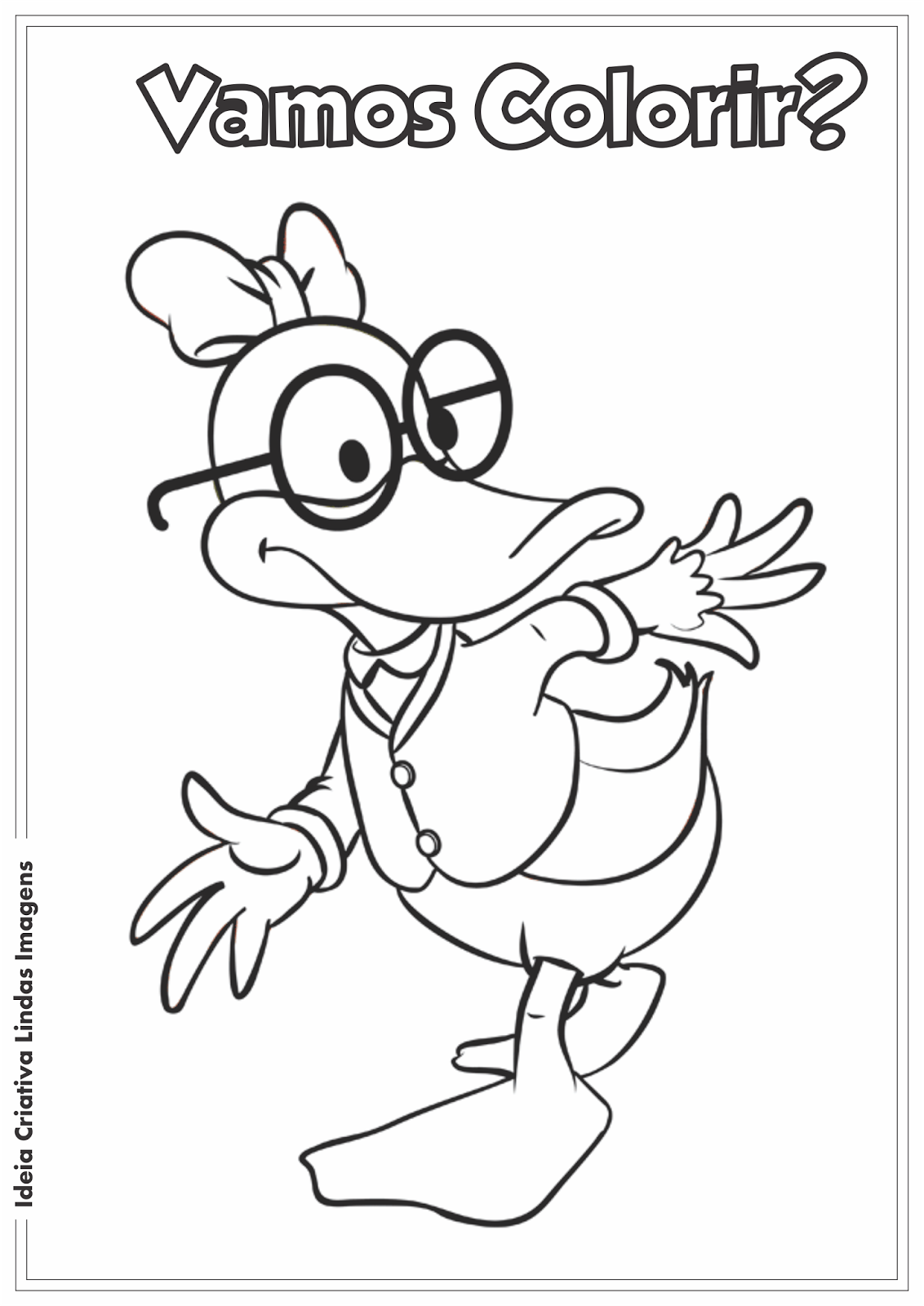 Jakers! As Aventuras de Piggley Winks - Dannan desenho para colorir