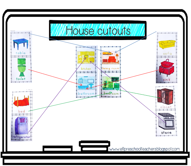 ESL/EFL Preschool Teachers: House Unit Worksheets and more for the ...